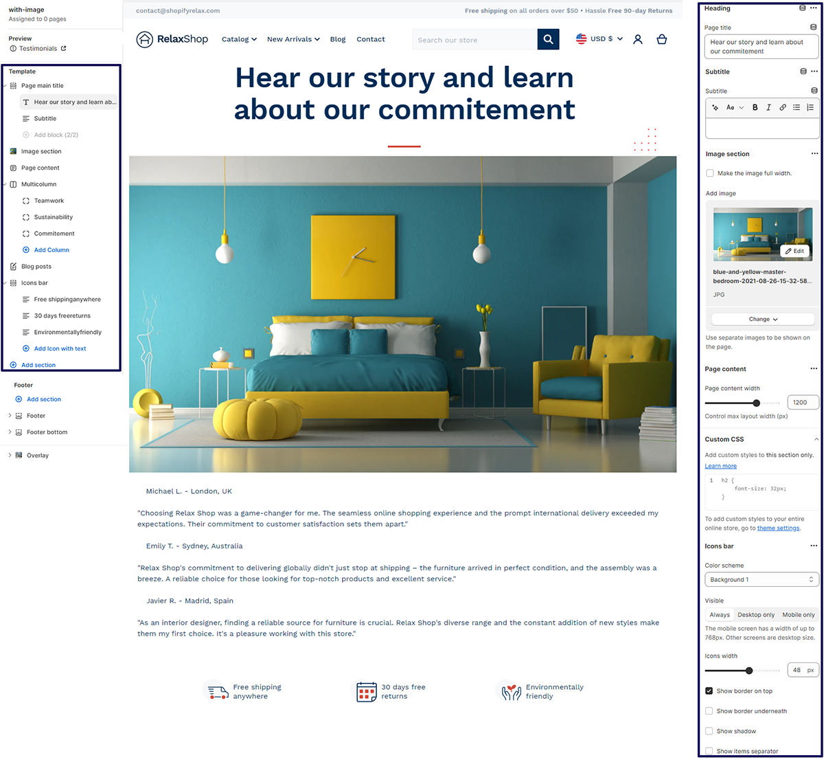 Choose the templates for CMS pages – Swissuplabs