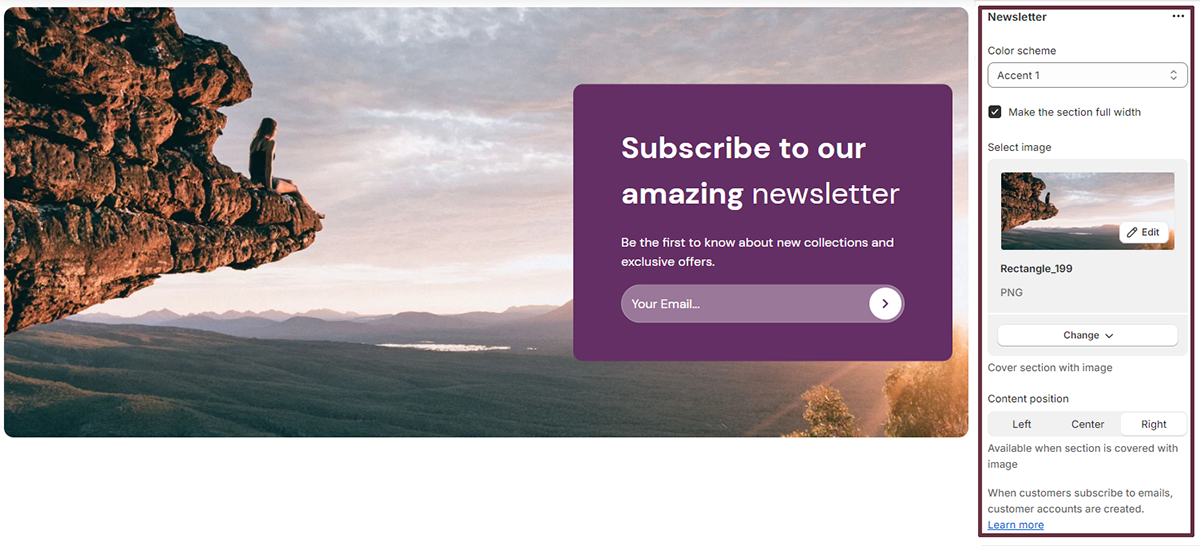 Newsletter section – Swissuplabs