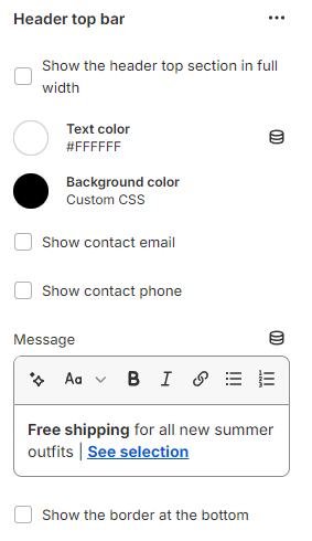 Header section – Swissuplabs