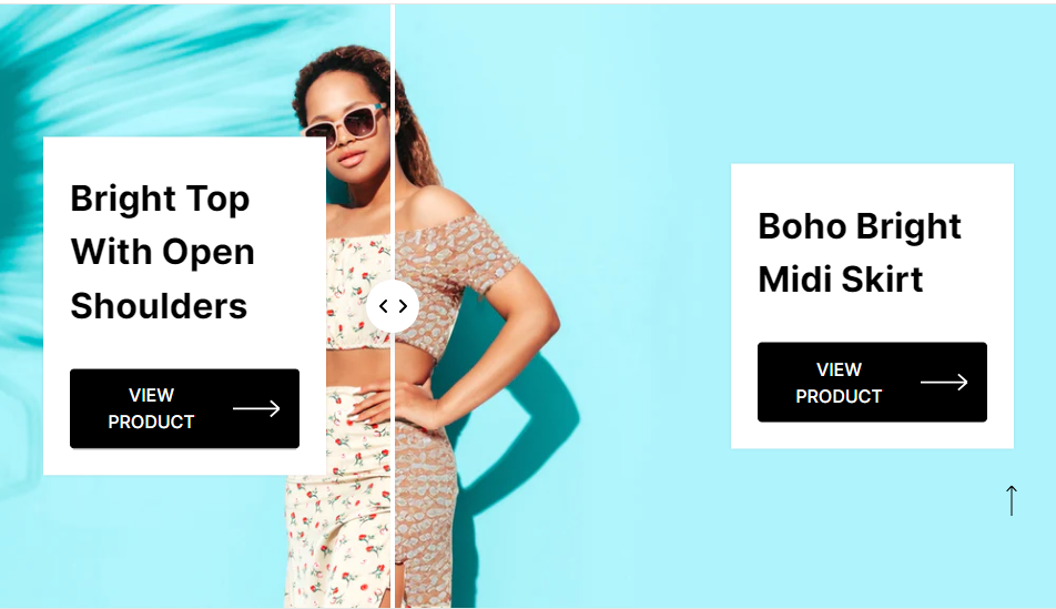 Comparison products slider section – Swissuplabs