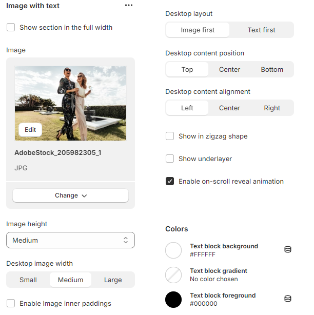 Image with text section – Swissuplabs